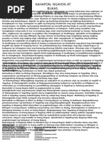 Kahapon Ngayon at Bukas | PDF