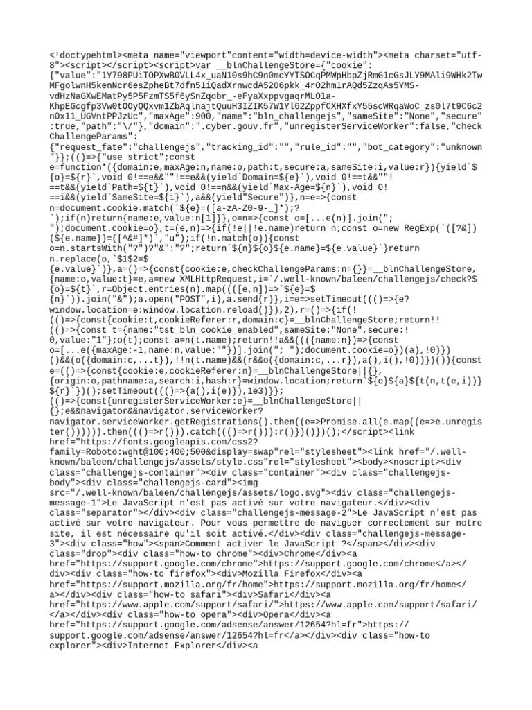 REMPAR22 Briefing Joueurs | PDF | Hypertext Transfer Protocol Clients | Web Software