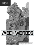 Lancer Actions Cheat Sheet | PDF