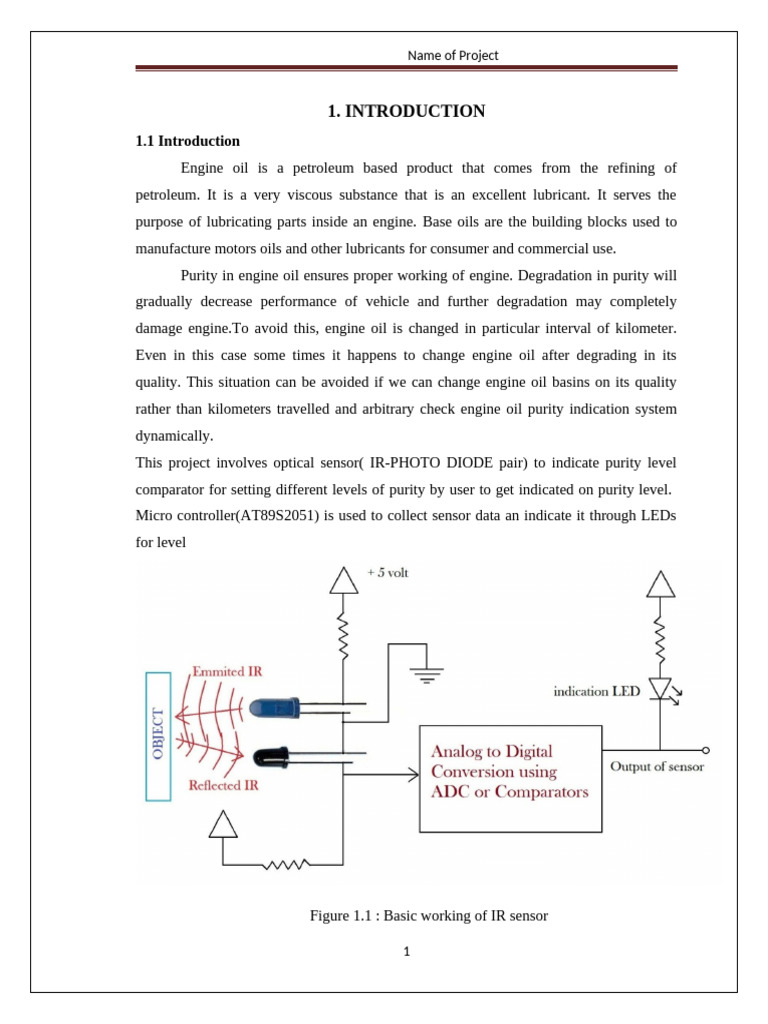 Final Report Engine | PDF | Rectifier | Infrared
