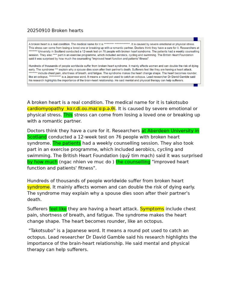 Broken Hearts | PDF