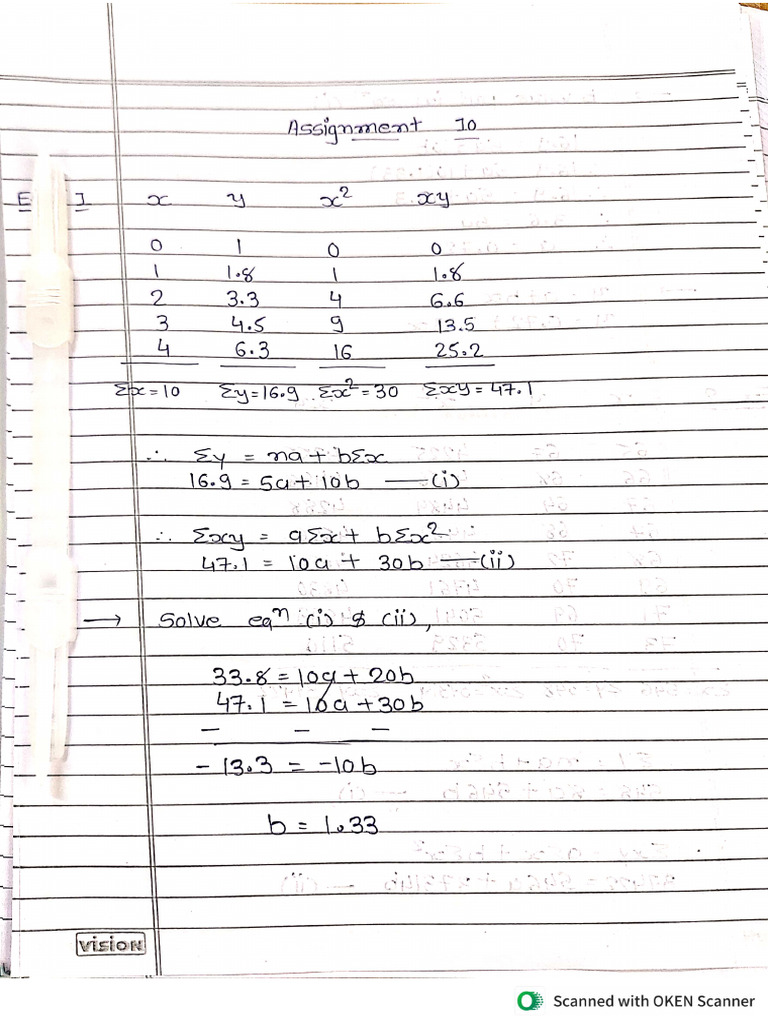 P and S Assignment 10 | PDF