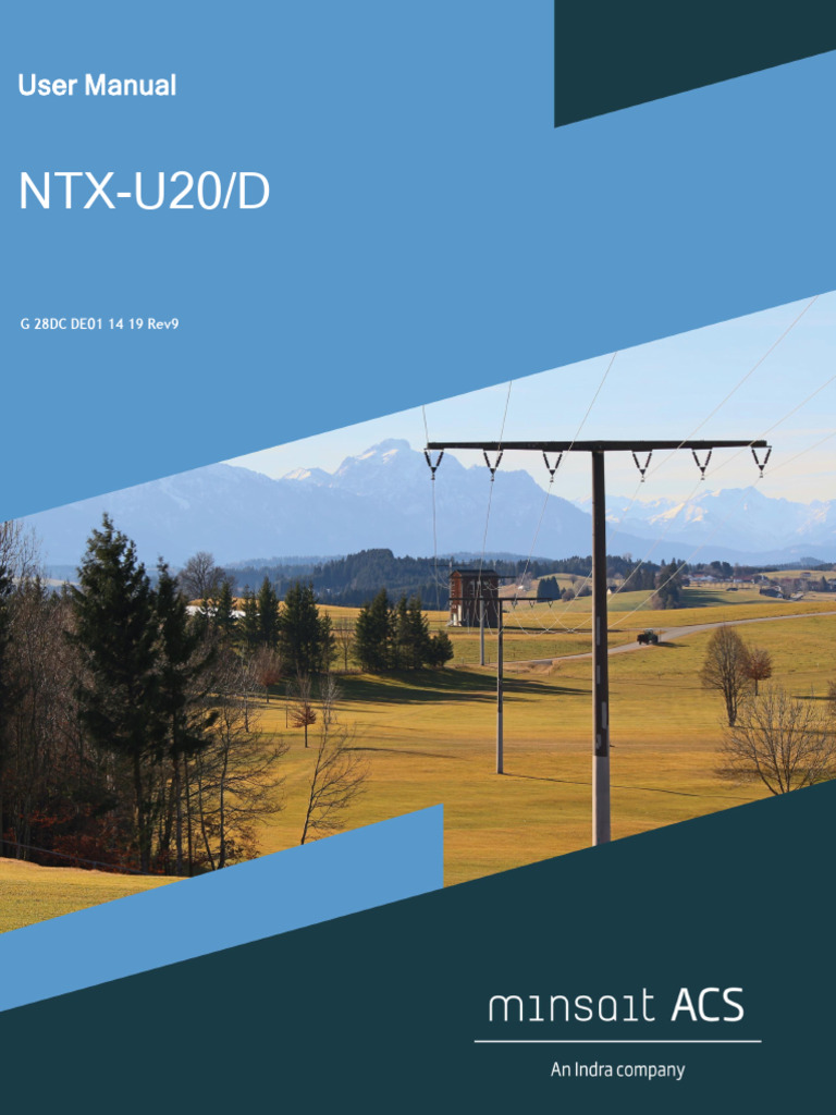 NTX-U20/D User Manual Guide | PDF | Port (Computer Networking) | Usb