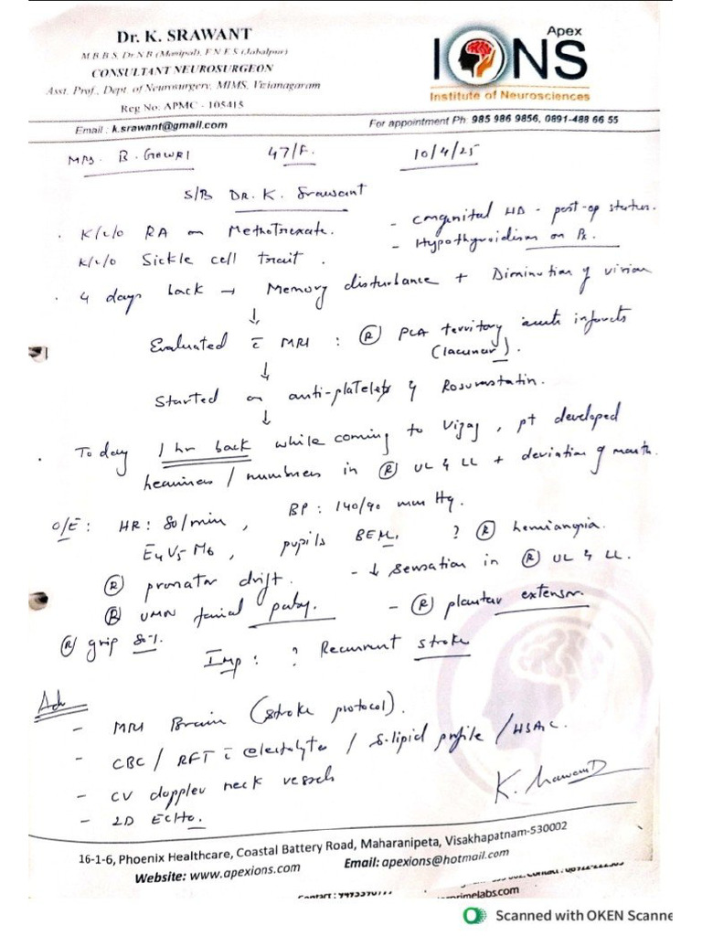 Apex Hospital Report | PDF