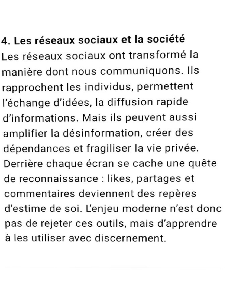 Les Réseaux Sociaux | PDF