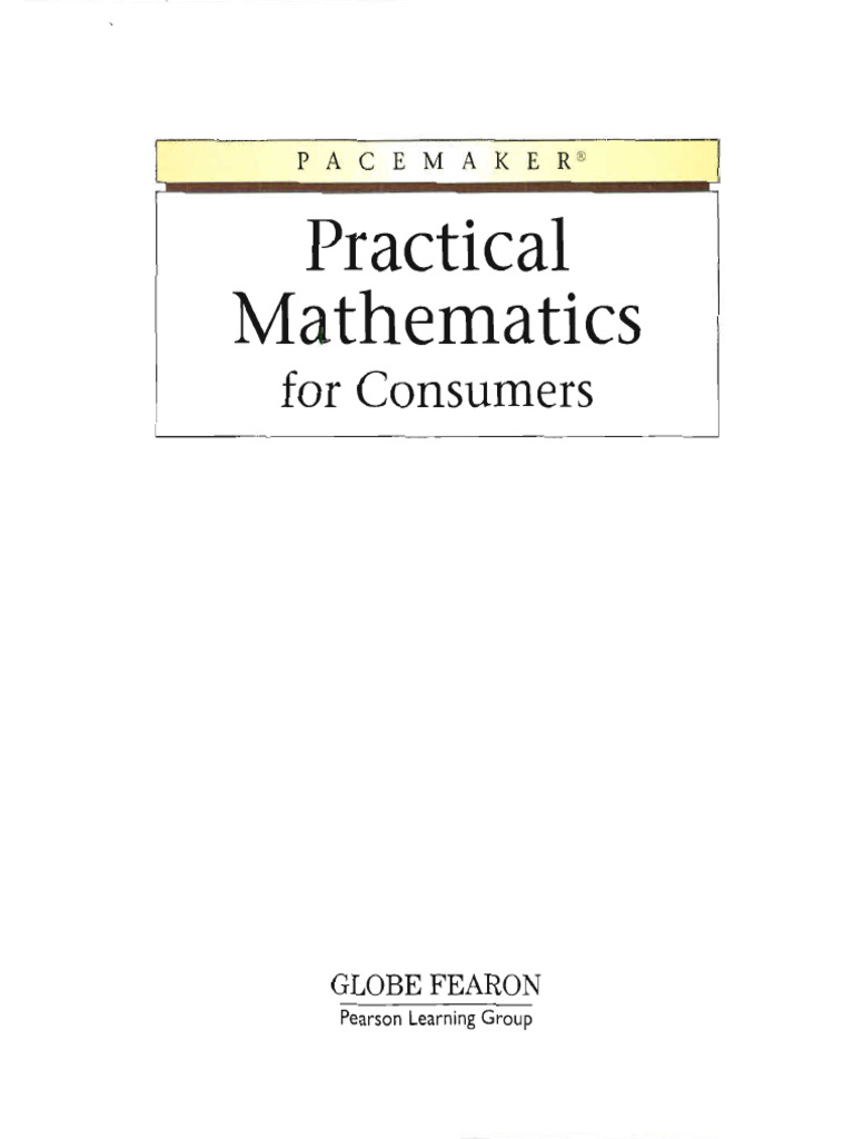 Basic Mathematics Textbook | PDF