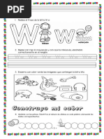 Aprendiendo A Leer 28 Wa, We, Wi, Wo, Wu | PDF
