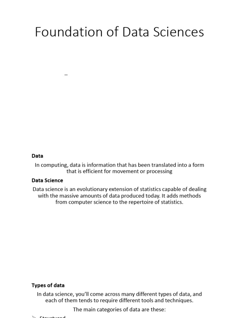 Foundation of Data Sciences - PGP - Term II | PDF | Machine Learning ...