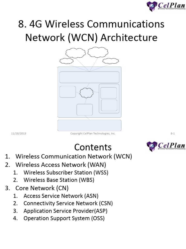 4G Wireless Communications Network Architecture Rev6 | PDF | Computer Network | Quality Of Service