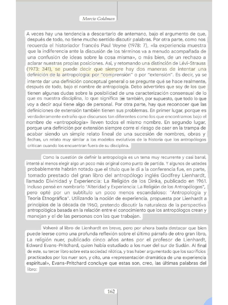 Alteridad y Experiencia Español | PDF