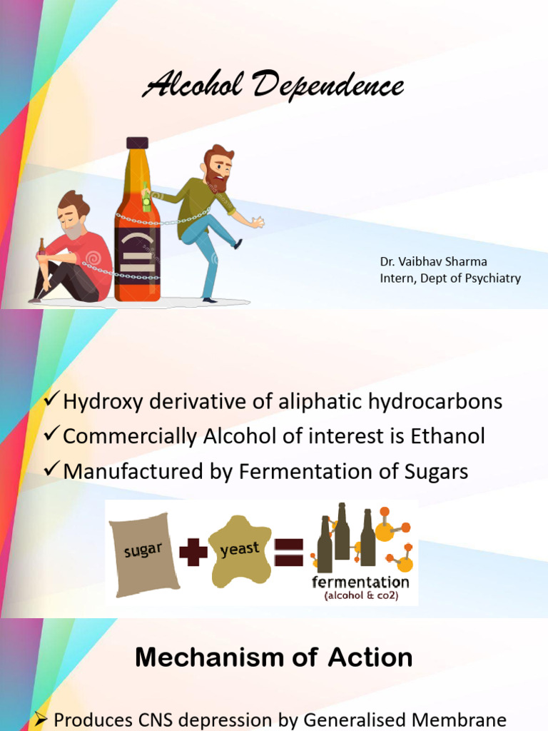 Alcohol Dependance - Vaibhav | PDF | Substance Abuse | Alcoholism