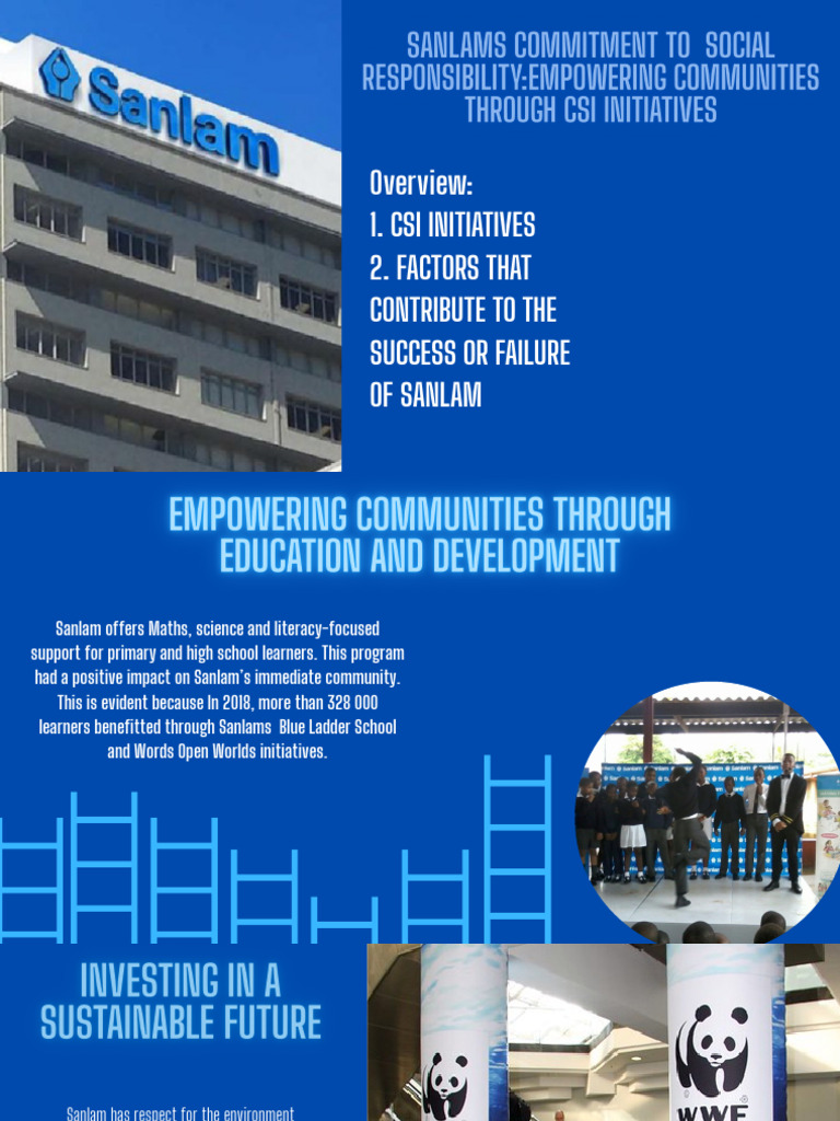 Sanlam Blue Ladder Schools Impact | PDF | Taxes | Dividend