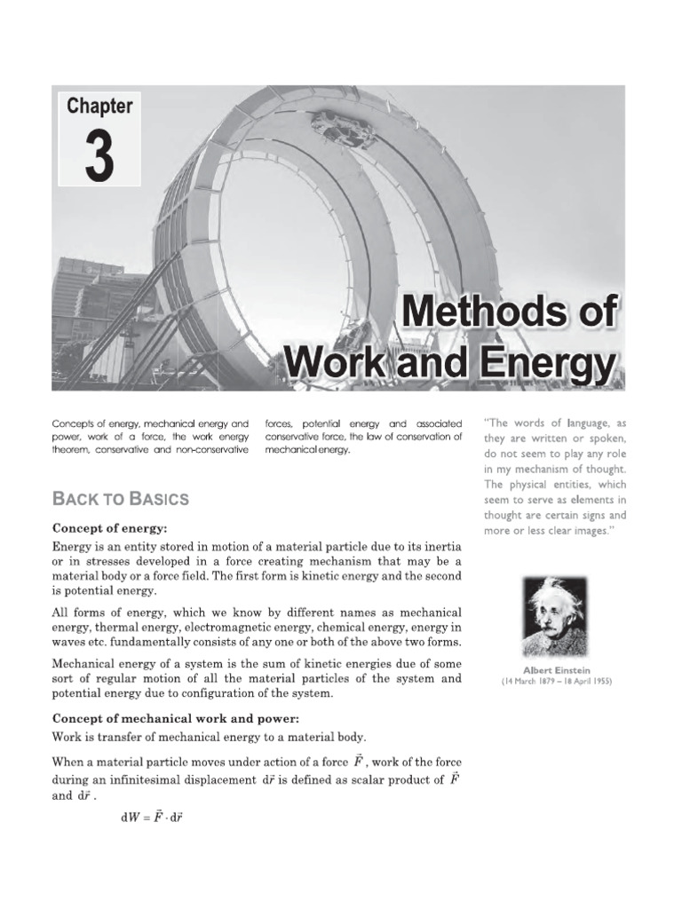 Work Power and Energy | PDF