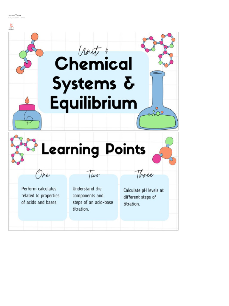 Unit 4 - Acids and Bases | PDF