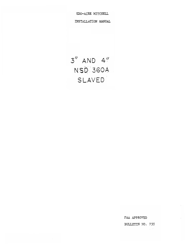NSD 360A Installation | PDF | Electrical Connector | Electrical Wiring