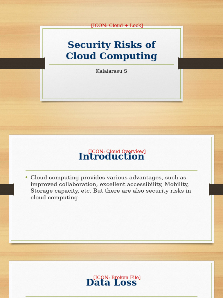 Security Risks Engaging | PDF | Cloud Computing | Security