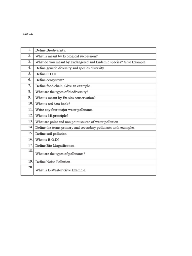 Ess Cat Questions | PDF