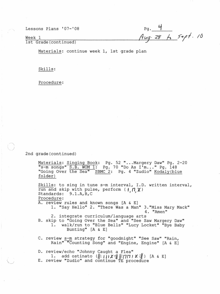 Lesson Plans K - 5-08082014113156-0 002 | PDF