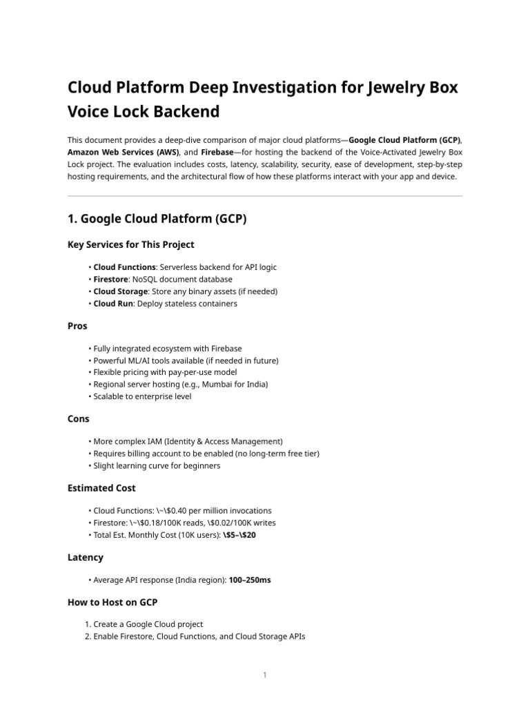 Cloud Platform Comparison | PDF | Cloud Computing | Amazon Web Services