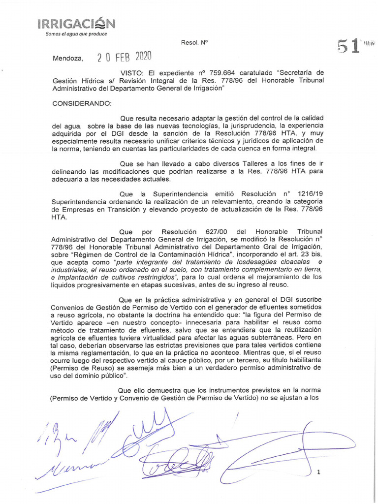 Resol n51-20 Hta | PDF