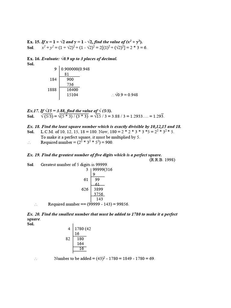 Factor Formula | PDF