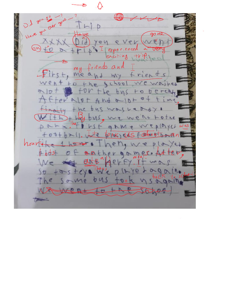 Ali Writing | PDF