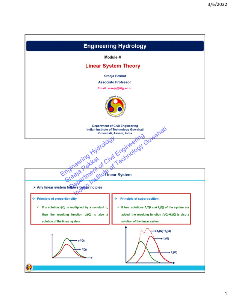 Lecture 53 Linear System Theory | PDF | Signal Processing ...