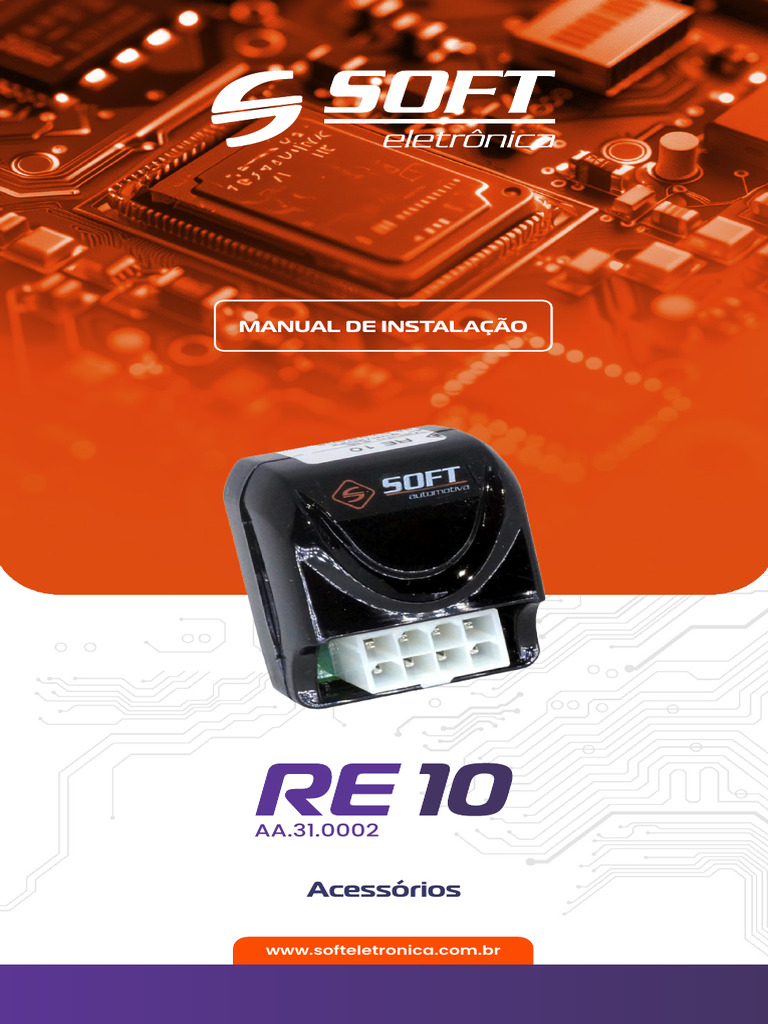 Manual de Instalação do Relê RE 10 | PDF | Relé | Desperdício