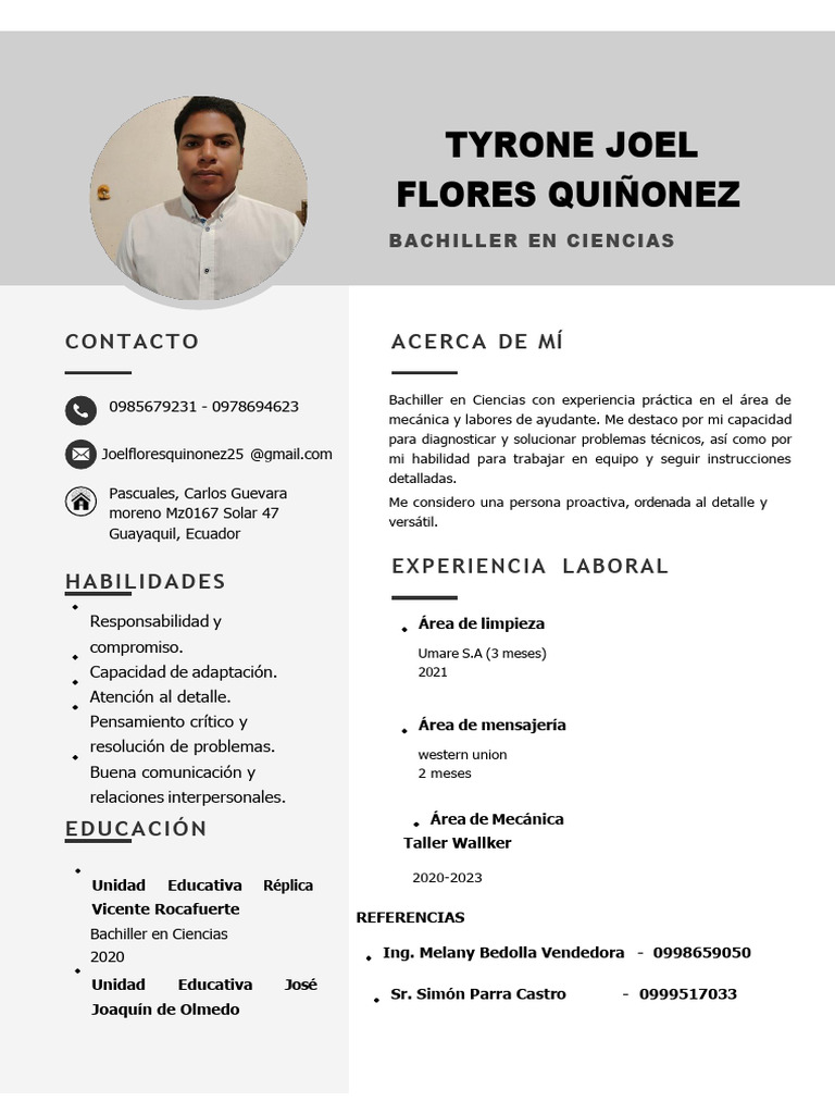 Currículum Vitae CV | PDF