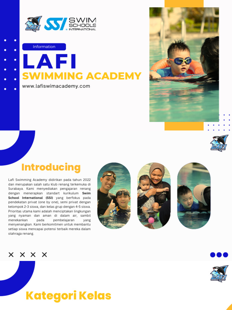 Lafi Swimming Academy: Kelas Renang Surabaya | PDF