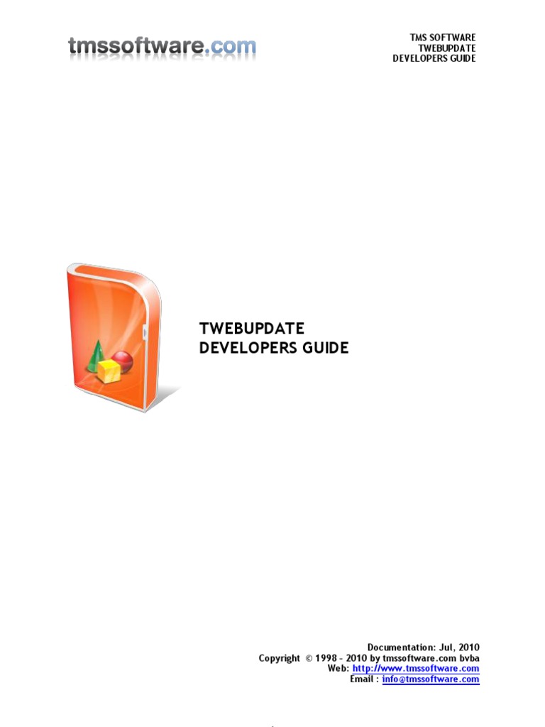TMS WebUpdate Developers Guide | PDF | File Transfer Protocol | Command Line Interface