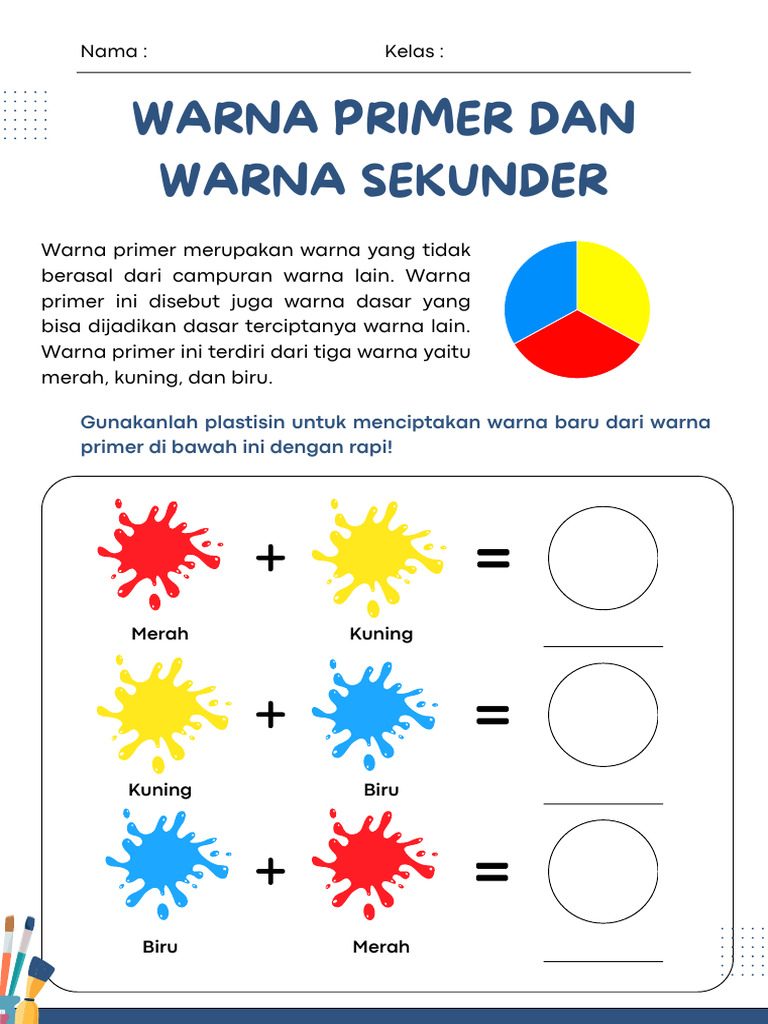 LKPD Warna Primer Dan Sekunder | PDF