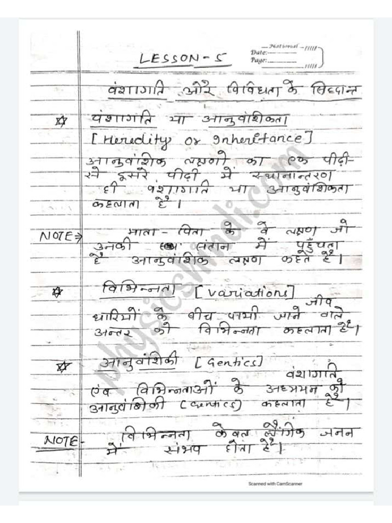 Biology Ch 5 Notes | PDF