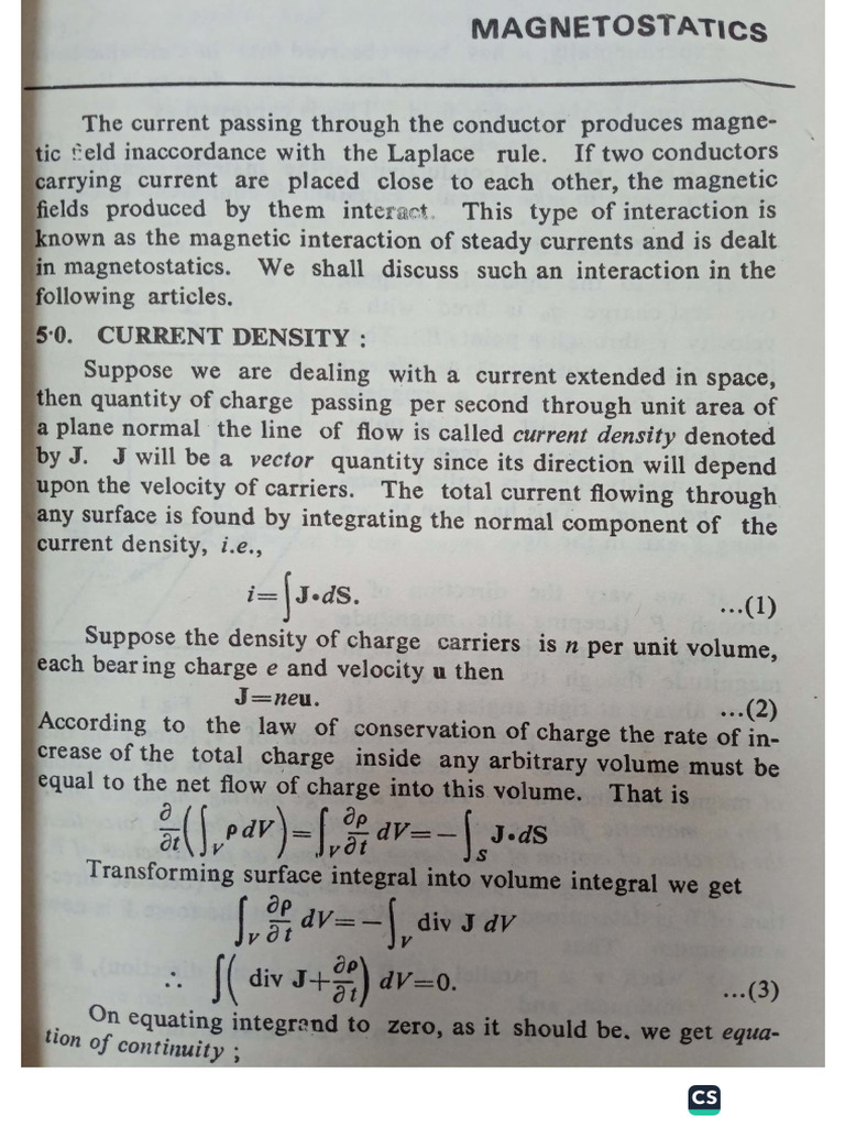 Unit 2 Magnetostatics | PDF