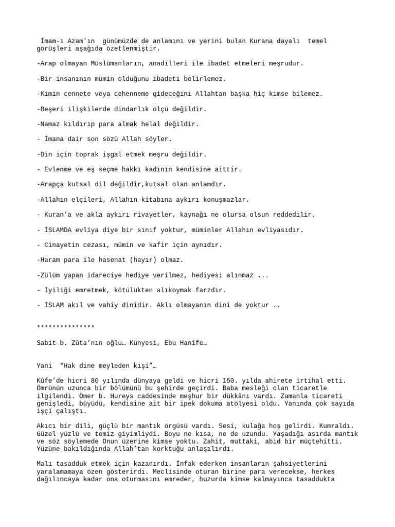 İmam I Azam | PDF