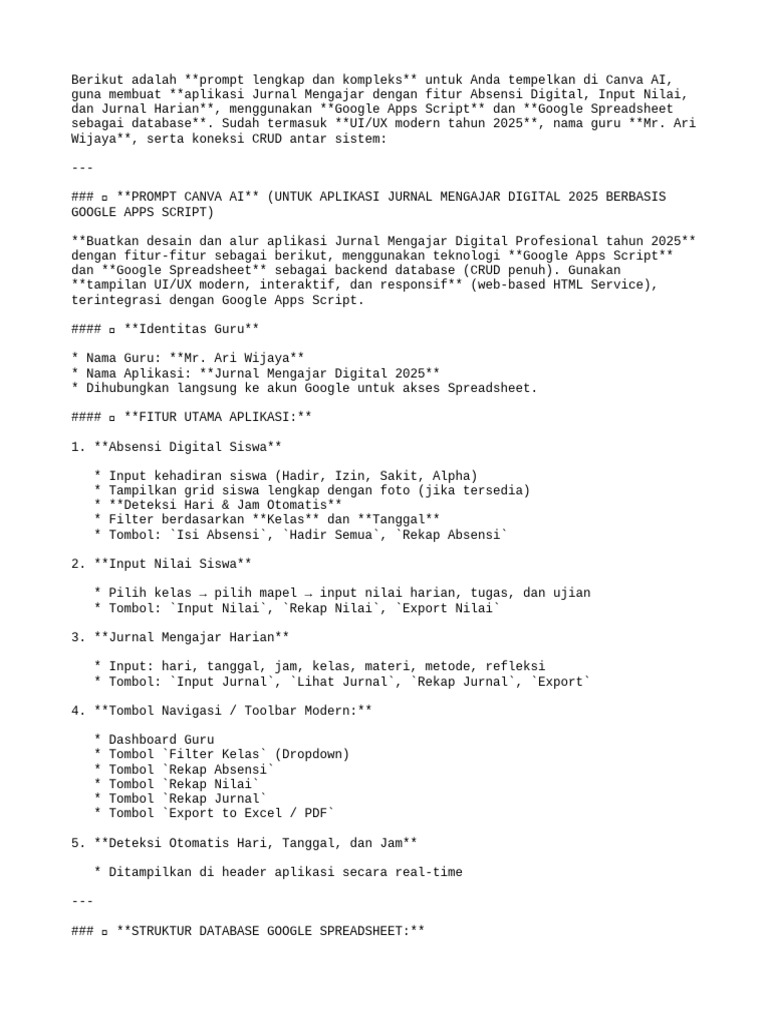 Prompt Canva Ai | PDF