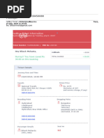 Sample RedBus Ticket Format | PDF