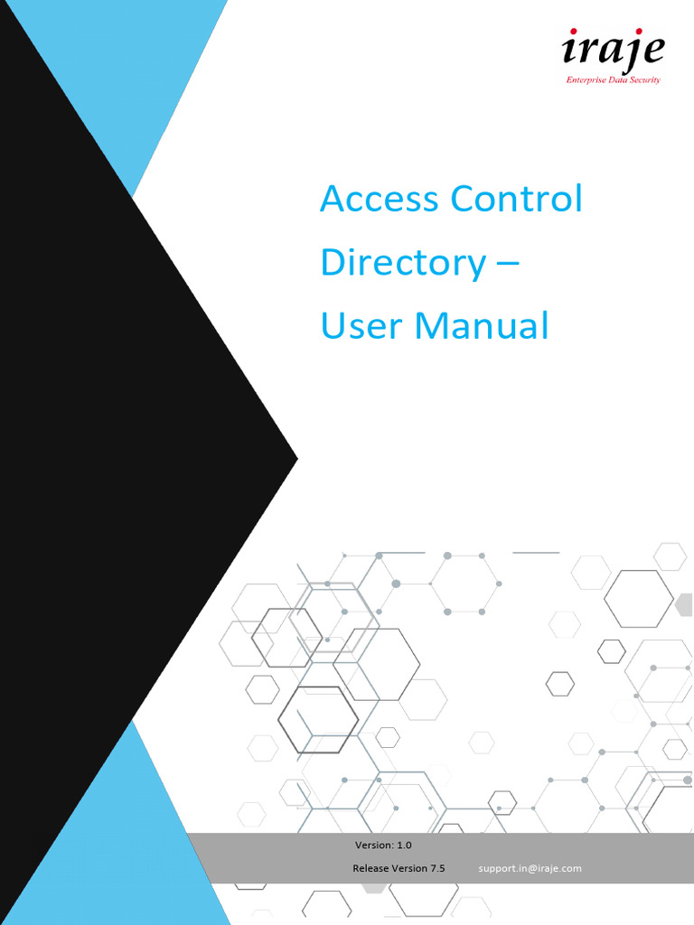 Iraje PAM User Manual: Access Control Guide | PDF | Access Control ...