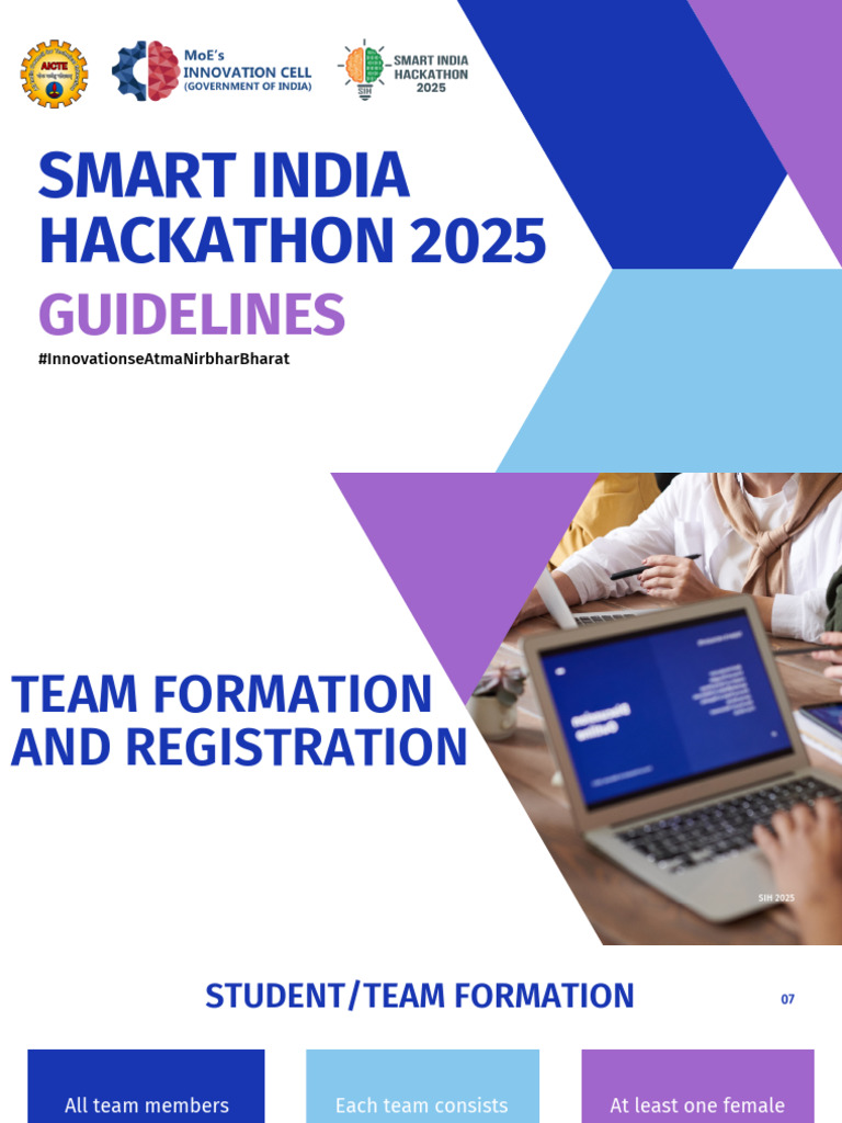 SIH 2025 Guidelines | PDF | Computing