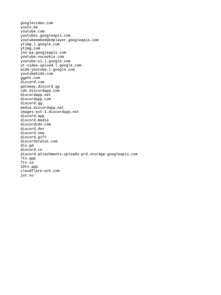 List General | PDF