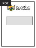 Grade 12 Maths Exam Guidelines 2025 | PDF | Mathematics
