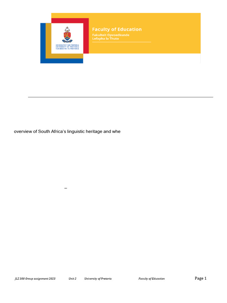 JLZ 300 Group Assignment Overview | PDF | Plagiarism | Learning