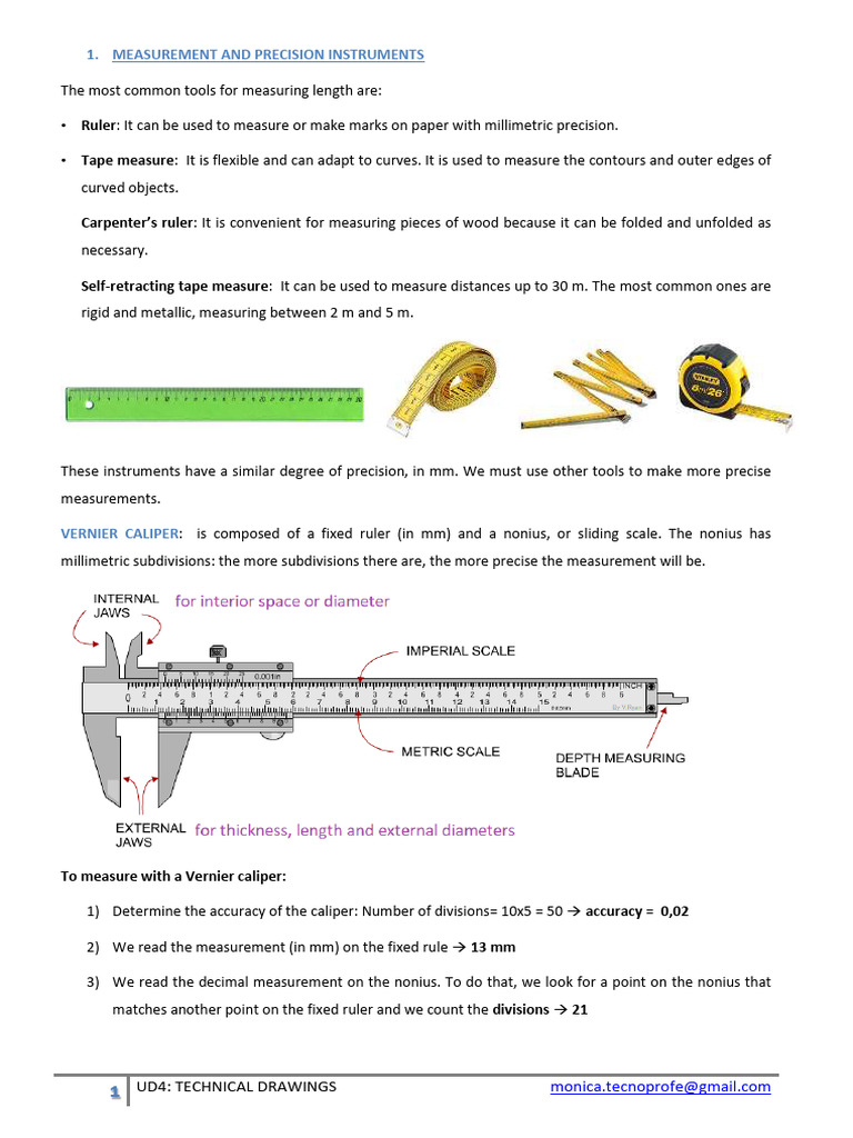 Length Measurement Instruments Guide | PDF | Length