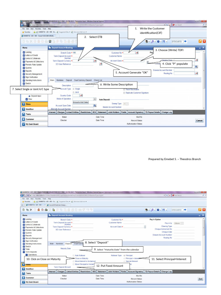 Step-by-Step Account Setup Guide | PDF