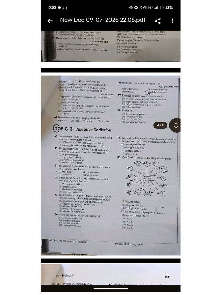 Biology Class 12 | PDF