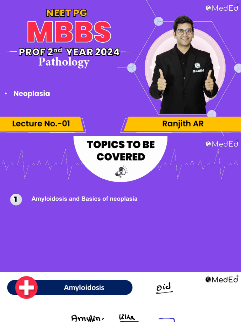 Neoplasia 01: Class Notes - (MBBS Prof 2nd Year) | PDF | Diseases And ...