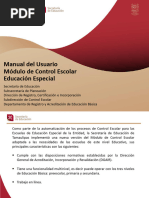 Manual SICEV v.3: Control Escolar Efectivo | PDF