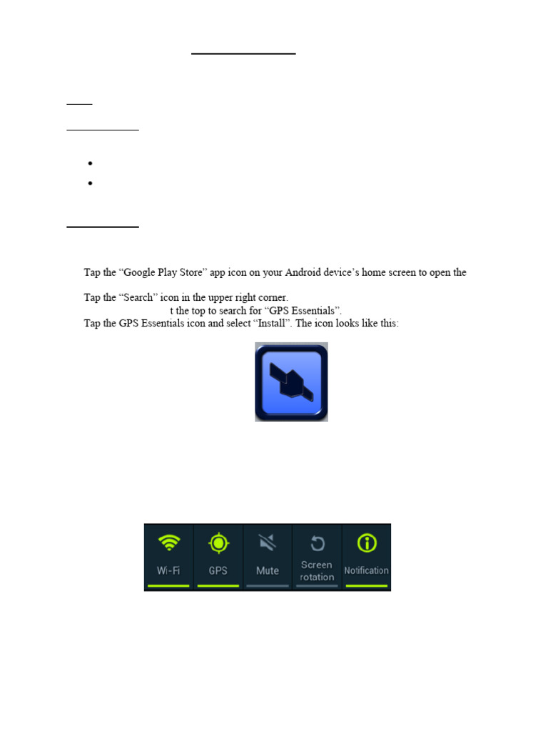 GPS Essentials Manual for Students | PDF | Global Positioning System ...