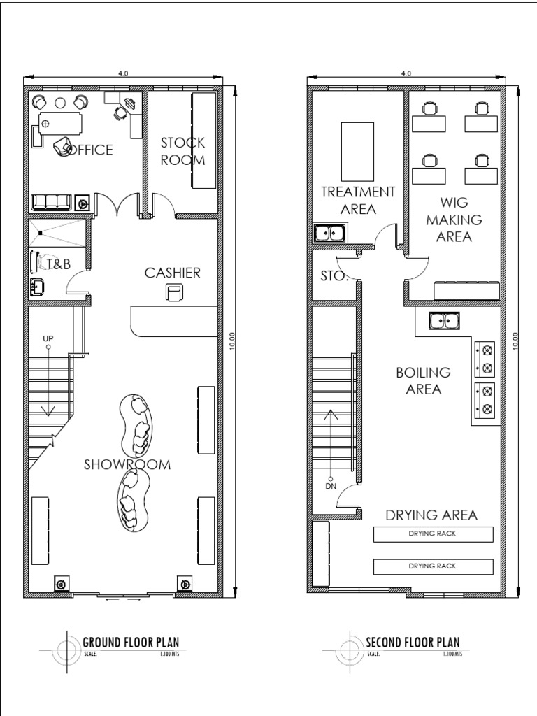 Ground Floor and Second Floor Plans | PDF