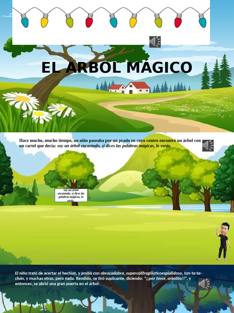 El árbol mágico y sus palabras encantadas | PDF